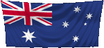 Free Animated Australian Flags - Australia Clipart